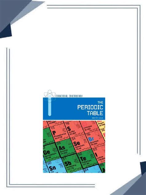 Instant Ebooks Textbook Ebook The Periodic Table Essential Chemistry