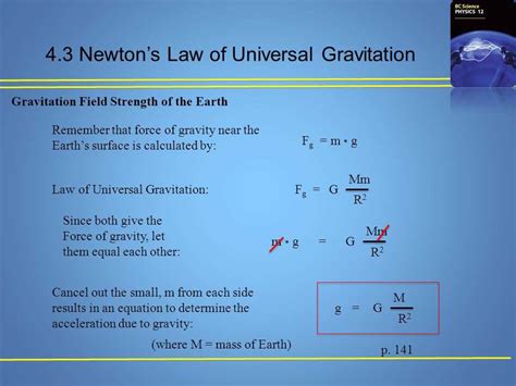 The Law Of Universal Gravitation Worksheet 7 1 Answers Explained How