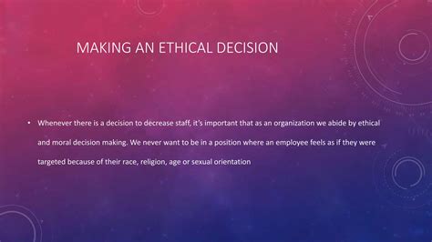 Ethical Decision Making Pptx