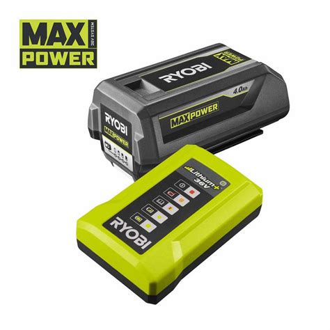 Ryobi Akku Starter Set RY36BK17B-140 36 V, 4 Ah, MAX POWER Lithium+ ...
