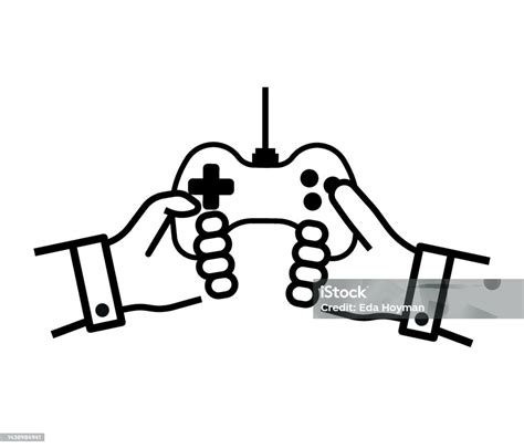 Vetores De Joystick Conceito De Ícone Joystick Símbolo De Vetor Plano