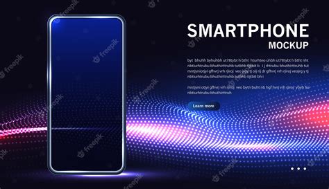 Макет смартфона устройство Ui Ux макет для презентации современного