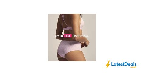 Free Bra And Pants Set Worth £2598 At On That Ass