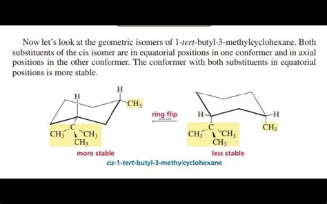 Why This Is Cis 1tert Although Tert And Methyl Group Are In