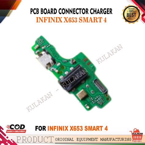 Pcb Papan Cas Infinix Smart 4 Ui Board Connector Charger For Infinix X653 Smart 4 Lazada Indonesia