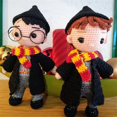 Harry Potter Y Ron Weasley Amigurumi Ron Weasley Harry Potter Harry
