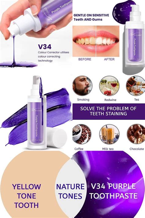 Purple Toothpaste Purple Toothpaste Purple Tooth Stain Removal