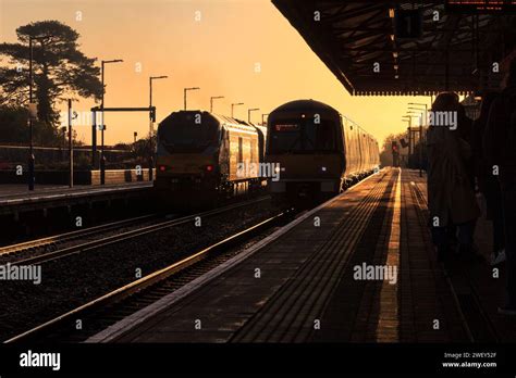 Chiltern Railways Class 68 Locomotive 68013 And Class 168 168002 At