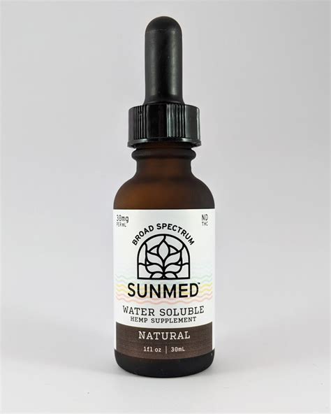 Sunmed Water Soluble Cbd — Your Cbd Store Ripon Naturals
