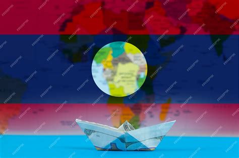 Premium Photo Sea Transport Of Laos Concept Cargo And Logistics Idea