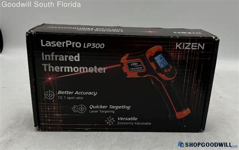 Kizen Laserpro Model No Lp300 Handheld Infrared Thermometer Gun Not