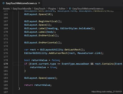 Unity（三）easytouch5的使用unity Easytouch Csdn博客