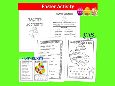 Easter Fun Activity Colouring Easter Eggs And Matching Activity Teaching Resources