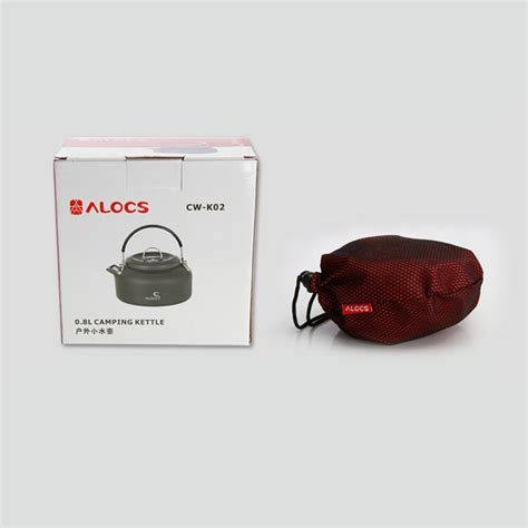 ALOCS CW K02 Ultra Utensilios Ligeros Para Acampar Al Aire Libre Tetera