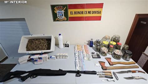 Un detenido tras desmantelar un activo punto de drogas en Santa Bárbara
