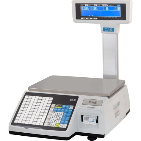 Торговые весы с печатью этикеток CAS CL3000-15P, 15кг, 2/5гр, 376x246 ...