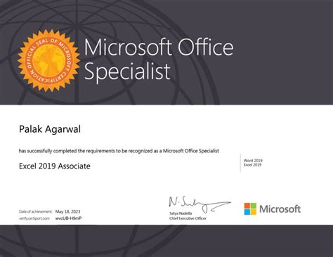 Palak Agarwal On Linkedin Im Happy To Share That Ive Obtained A New Certification Microsoft