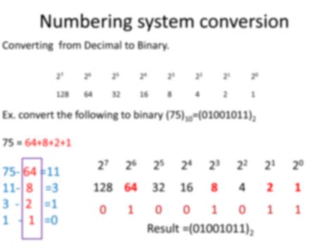 SOLUTION Numbering System Conversion Studypool