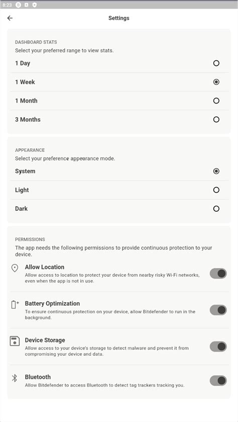 Setting Permissions In Android Devices