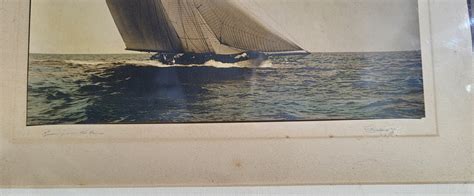 Schaeferross Running With The Breeze Hand Tinted Nautical Photograph 12x14 65822