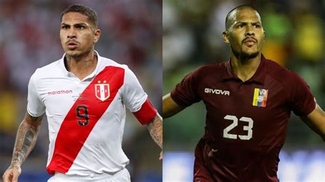 Paolo Guerrero vs Salomón Rondón duelo de goleadores históricos de selecciones que se repetirá