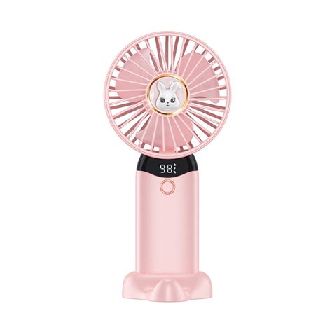 Monstrate Ventilador Portátil Abs Funcionamiento Silencioso 4