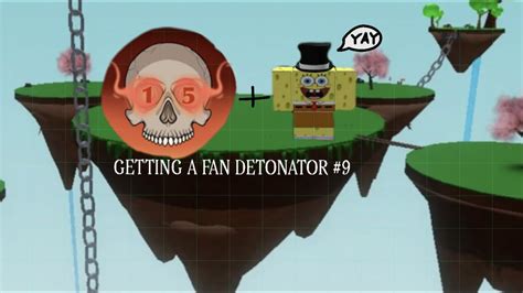 Getting A Fan Detonator 9 Roblox Slap Battles Youtube