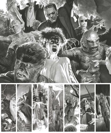 Thebristolboard Browsethestacks Universal Monsters Art By Alex