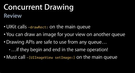 Iphone Is UIGraphicsBeginImageContext Thread Safe Stack Overflow