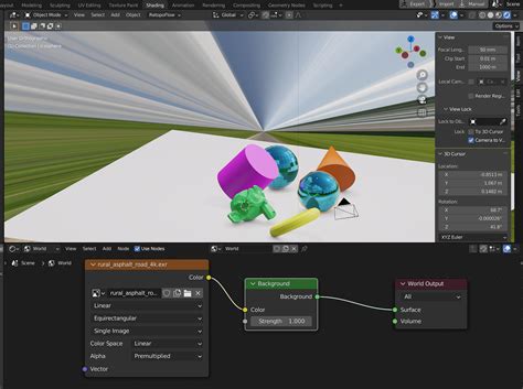 Why Do All My Hdri Background Images Visualize As If They Have Motion Blur Applied By Default