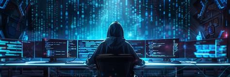 Premium Photo Anonymous Hacker With A Pixelated Face From A Matrix
