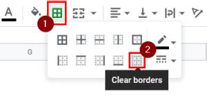 How To Remove Cell Lines In Google Sheets Sheets For Marketers
