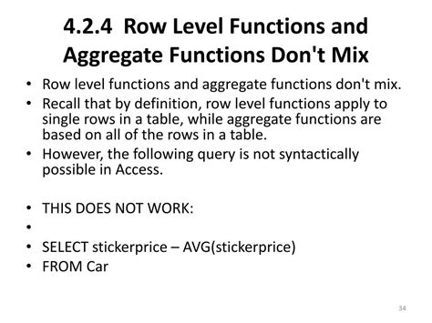 Ppt Sql Unit 4 Built In Functions And Calculated Fields Powerpoint Presentation Id2818278