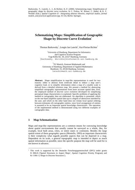 pdf schematizing maps simplification of geographic shape by rmatik uni bremen de
