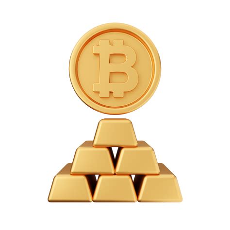 3d Bitcoin Cryptocurrency Icon Illustration 22360872 Png