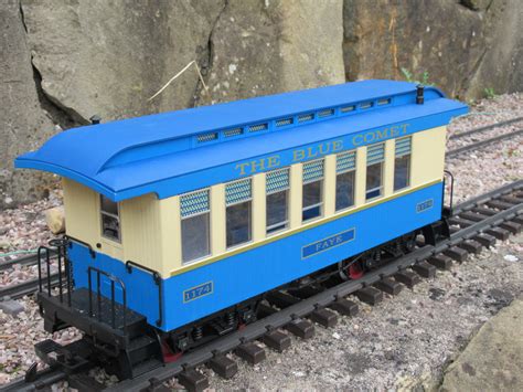 38621 Secondhand Piko G Scale Blue Comet Coach Faye 1174 Kent
