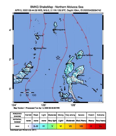 Penjelasan Bmkg Terkait Gempa 60 Magnitudo Yang Guncang Halmahera