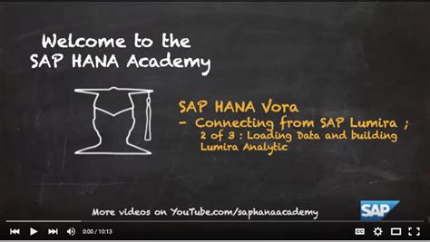 Sap Hana Academy Learn How To Connect Sap Lumira Sap Community