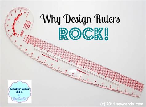 Sew Can Do Crafty Gear 411 Styling Design Ruler Rocks