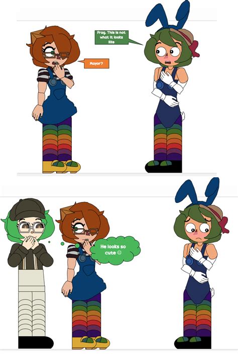 Frag And Mayor Gs Most Embarrassing Secret Comic By