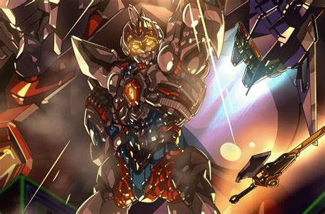 Gridman And Full Powered Gridman Gridman Universe And More Drawn By Gao Ex Kaiser Danbooru