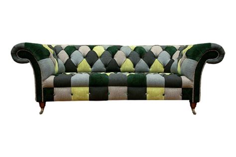 Jvmoebel 3 Sitzer Wohnzimmer Chesterfield Sofa Dreisitze Couch