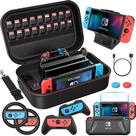 Amazon HEYSTOP Case Accessories Kit Compatible With Nintendo
