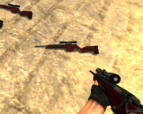 red scout scout counter strike source weapon models source