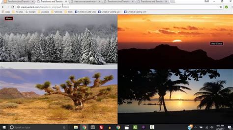 Css Transforms Transitions And Animations Part 4 Addclass With Jquery