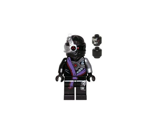 Lego Minifigure Ninjago Nindroid Warrior With Head Pattern Etsy