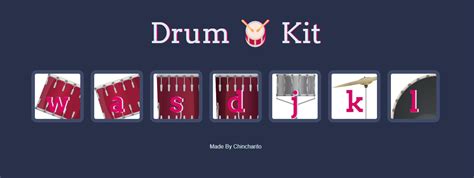 GitHub Nika Chinchaladze Drum Kit App