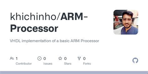 GitHub Khichinho ARM Processor VHDL Implementation Of A Basic ARM Processor