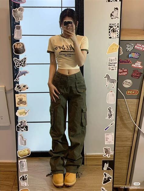 Pin By May On Cute Fit Ideas In 2023 Cargo Pants Outfit Fashion
