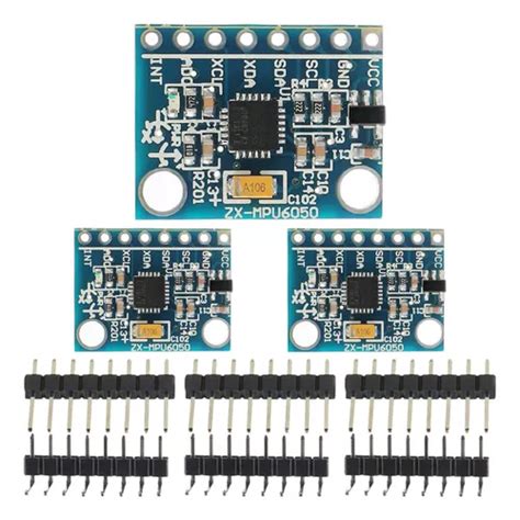 Huarew Gy521 Mpu6050 Giroscopio De 3 Ejes Y El Modulo Aceler Cuotas sin interés